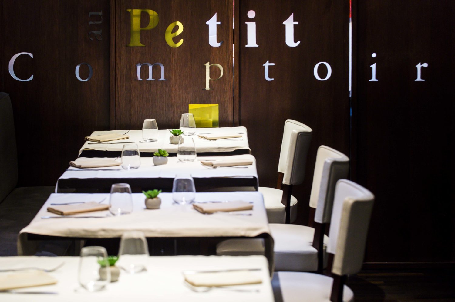 Le lieu - Au Petit Comptoir, restaurant bistronomique à Reims